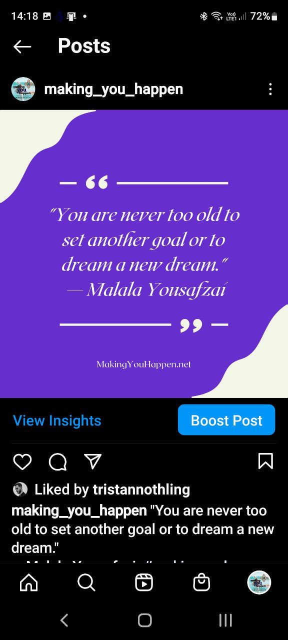 How to Create an Inspirational Quote Image in Canva for Social Media ...